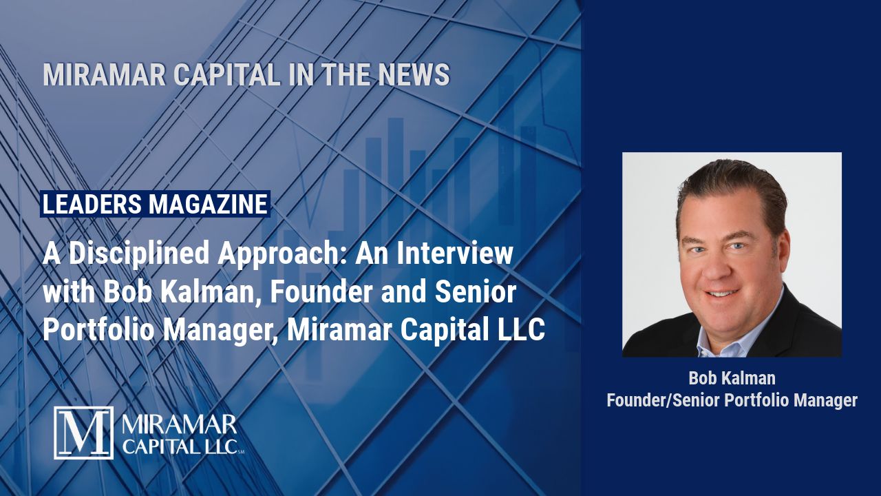 A Disciplined Approach: An Interview with Bob Kalman, Founder and ...